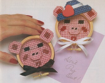 Pig Folding Frame-plastic Canvas Pattern-pdf Download - Etsy