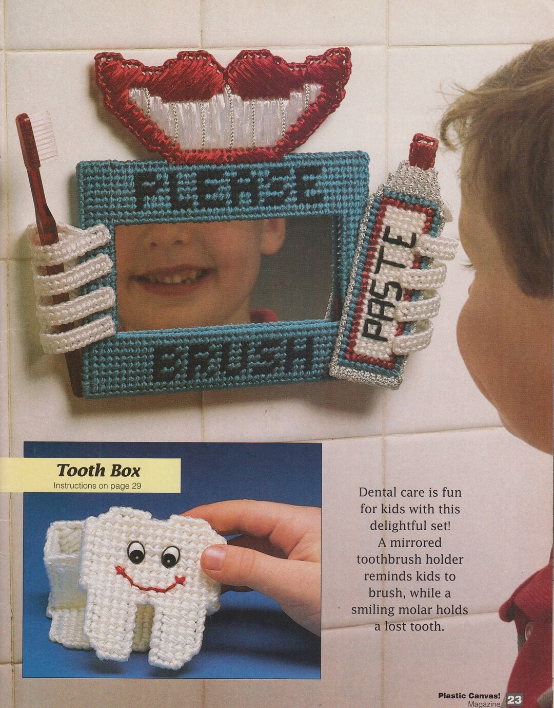 Just for Grins PDF Plastic Canvas Pattern - Etsy