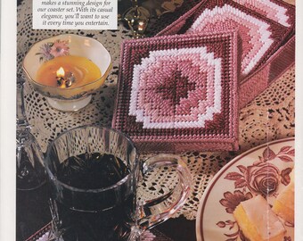 Dogs Square Coaster Set-plastic Canvas Pattern-pdf Download - Etsy