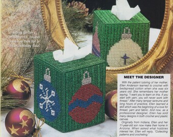 PATTERN: Plastic Canvas Faith, Hope, Love, Grace Tissue Cover Pattern ...