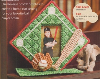 Baseball Love Wall Hanging-plastic Canvas Pattern-pdf Download - Etsy