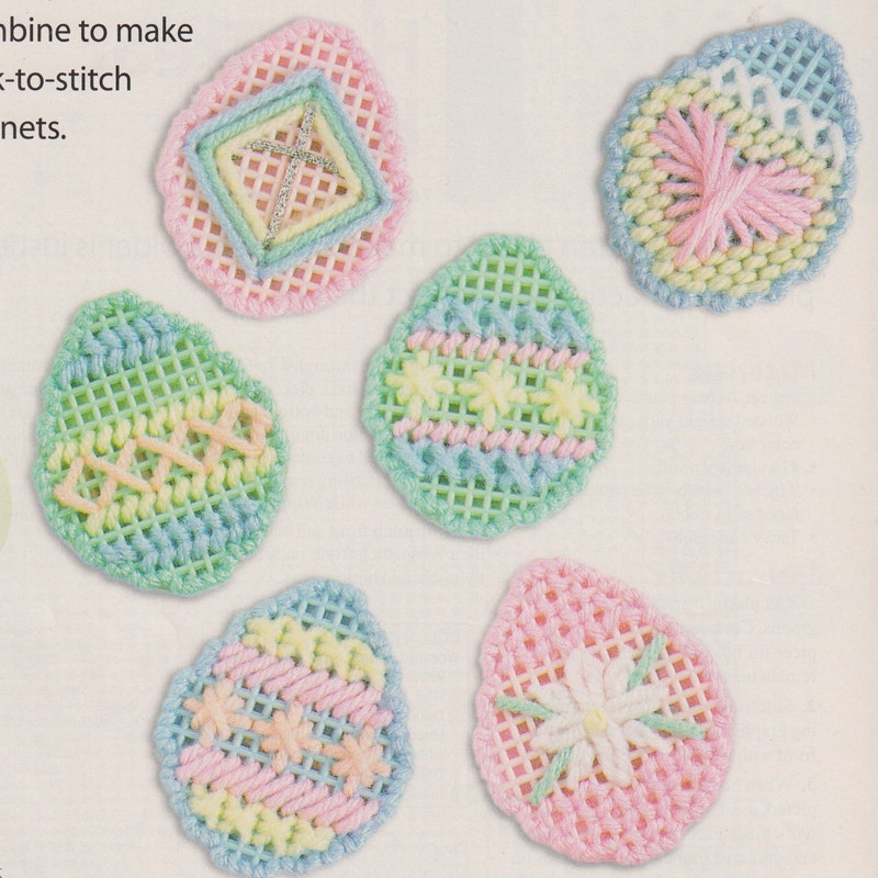 Plastic Canvas Easter Patterns - Etsy