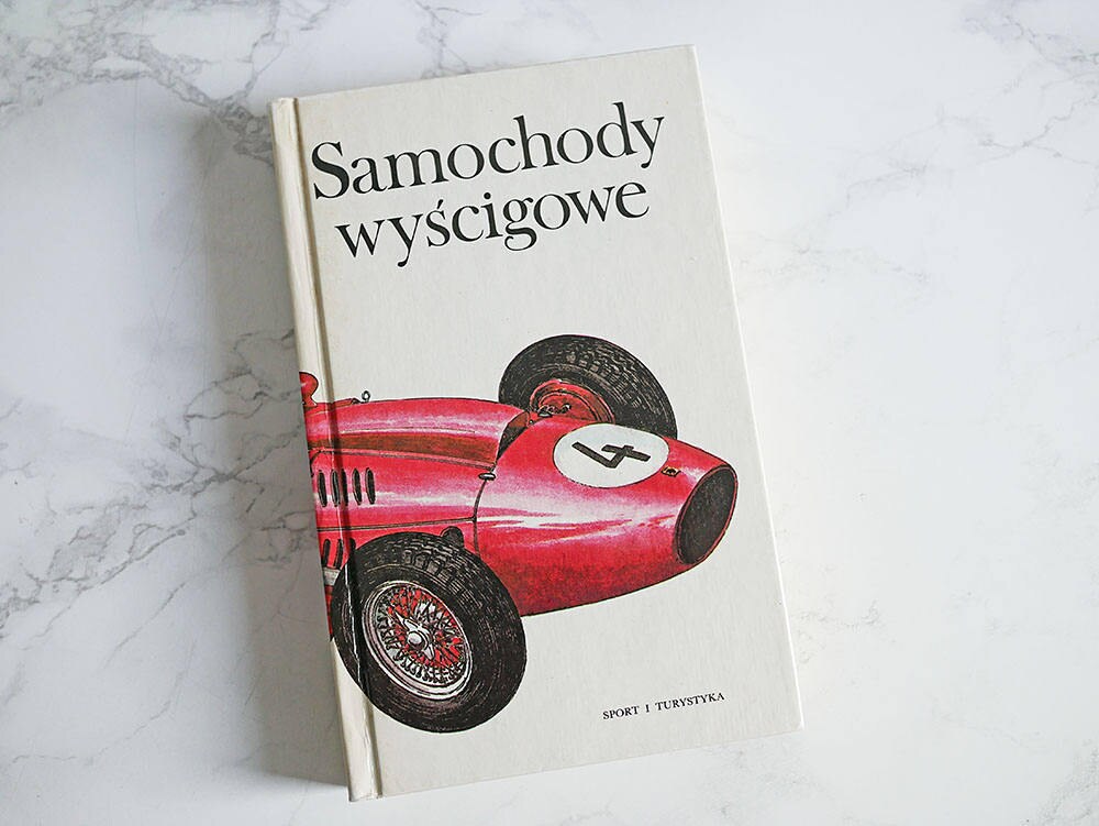 Vintage Illustrated Car Book Vintage Car Illustrations Car ...