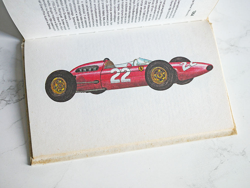 Vintage Illustrated Car Book Vintage Car Illustrations Car ...