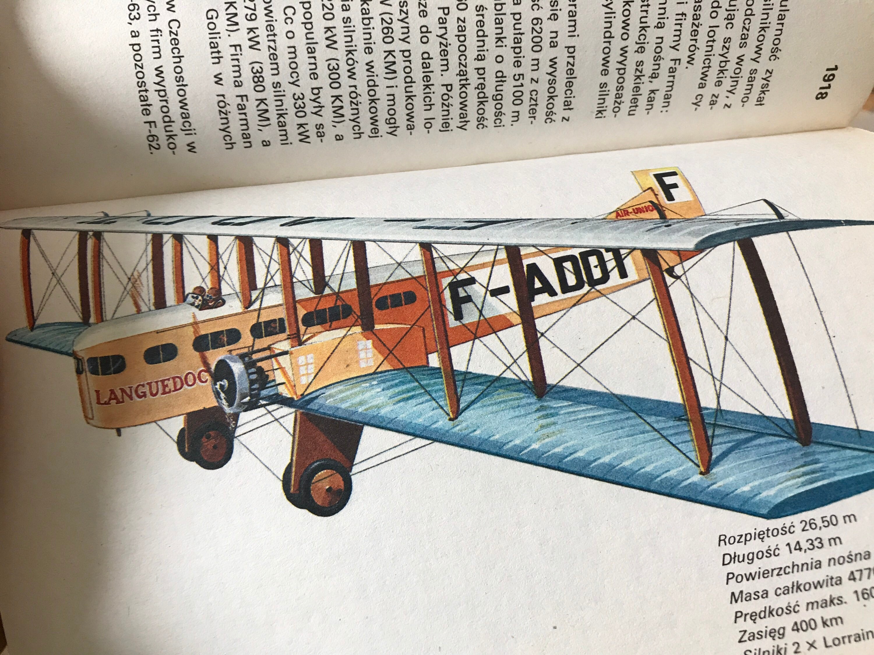 Vintage Illustrated Plane Book | Vintage Plane Illustrations | Plane ...