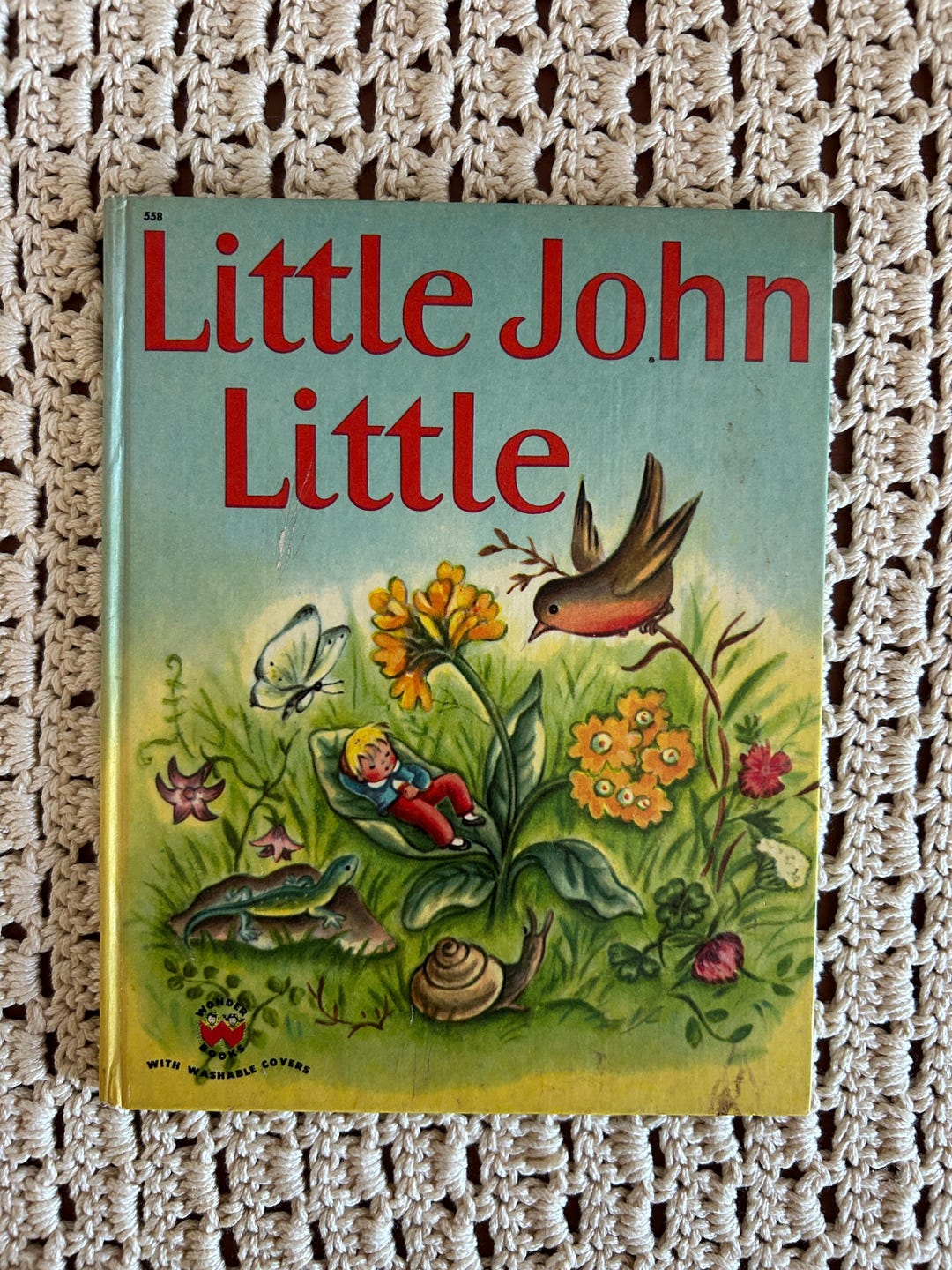 Little John Little – 1951 Vintage Wonder Book, Children’s Storybook - Etsy