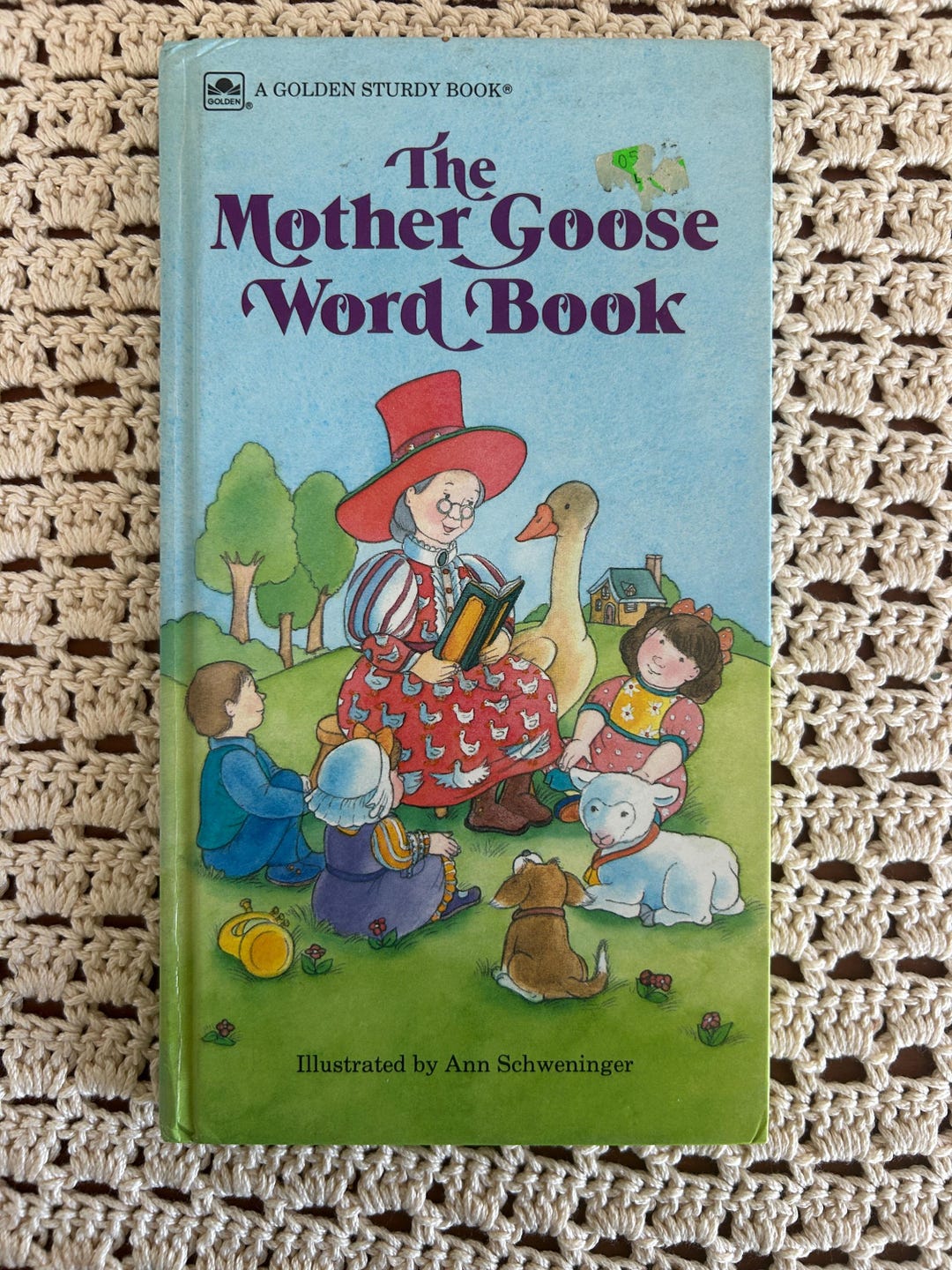 The Mother Goose Word Book (golden Sturdy Book, 1987) - Etsy