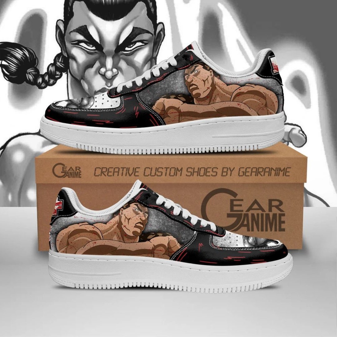 Retsu Kaio AF1 Sneakers Baki Custom Anime Shoes AF0617 - Etsy