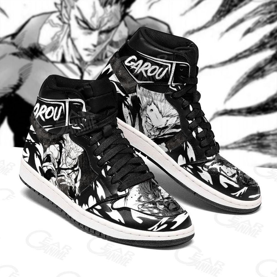 Garou One Punch Man Sneakers Anime Custom Shoes AJH0863 - Etsy