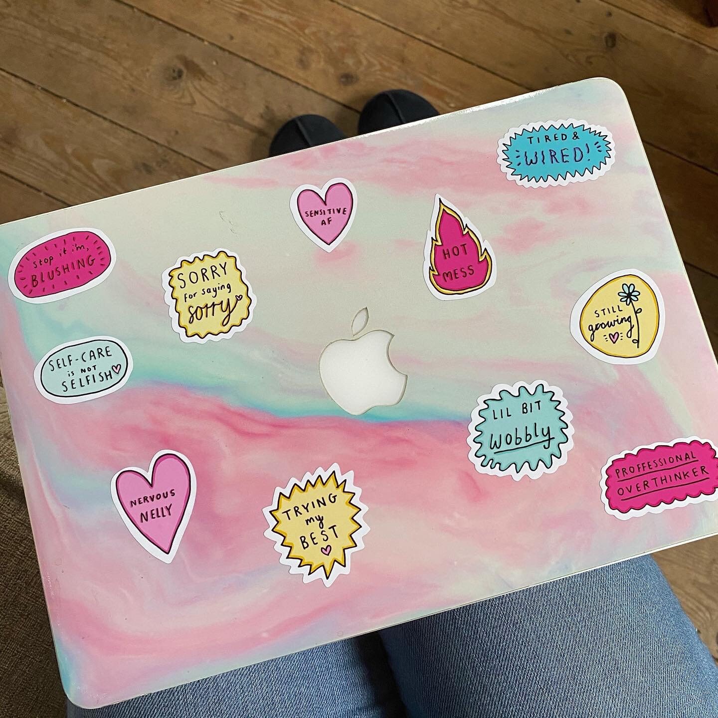 Stickers for Over Thinkers - Cute Sticker Sheet - Etsy UK