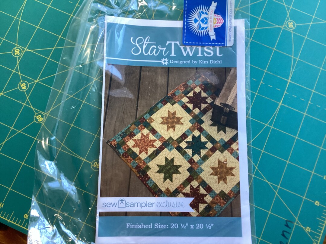 Star Twist Table Topper Pattern - Etsy