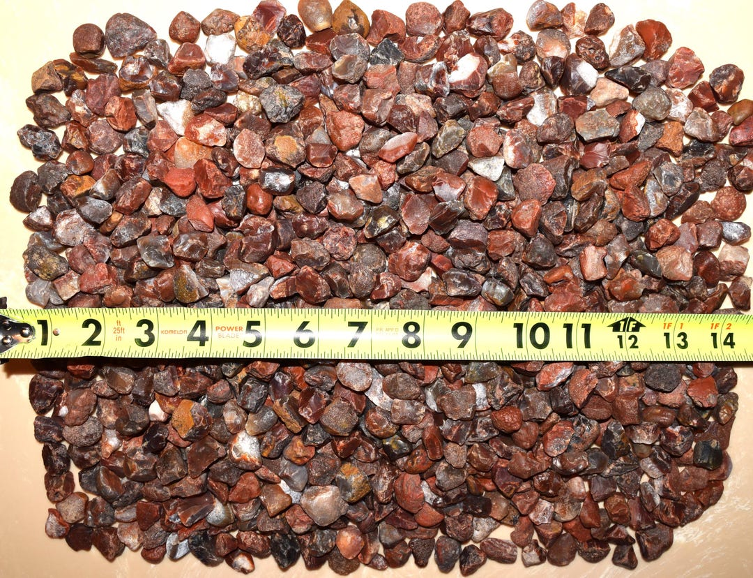 Lake Superior Agate, 6.5 Lbs of All Natural Agates, Low Grade Rough ...