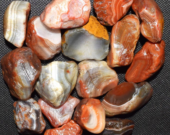 Lake Superior Agate, 1 Lb of All Natural Agates, High Grade - Etsy
