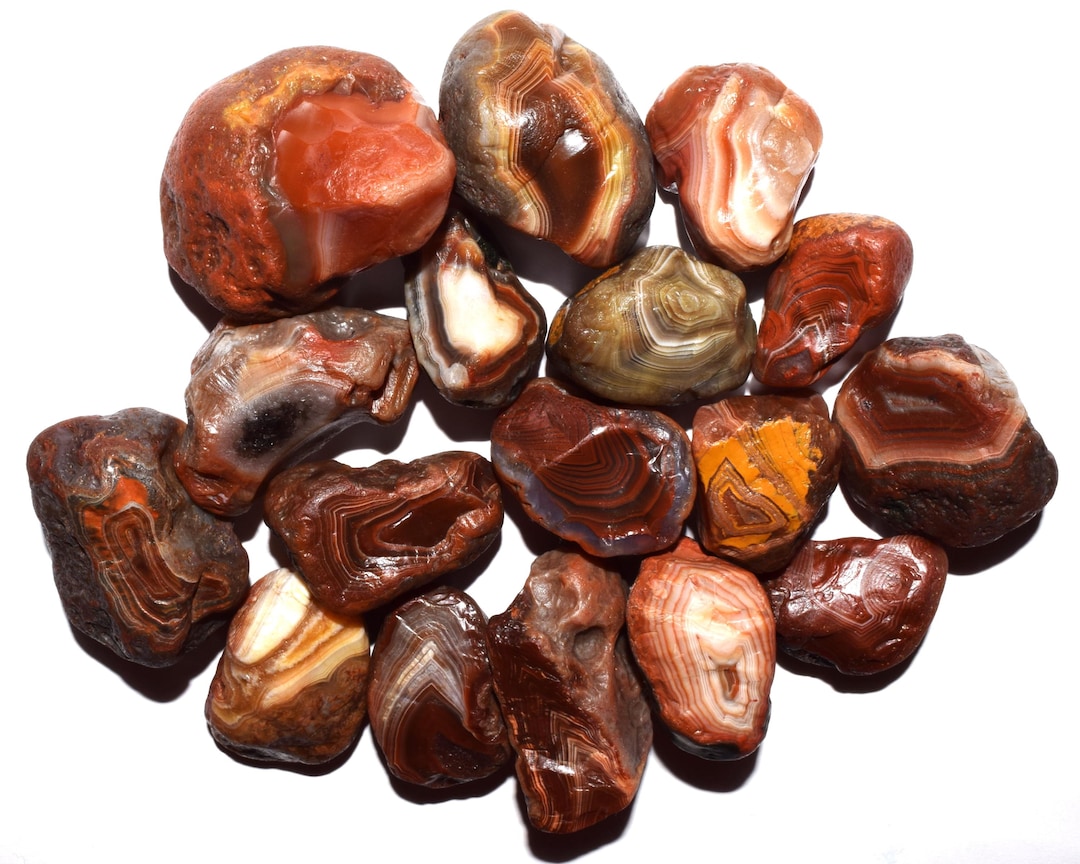 Lake Superior Agate, 1 Lb of All Natural Agates, High Grade & Select ...
