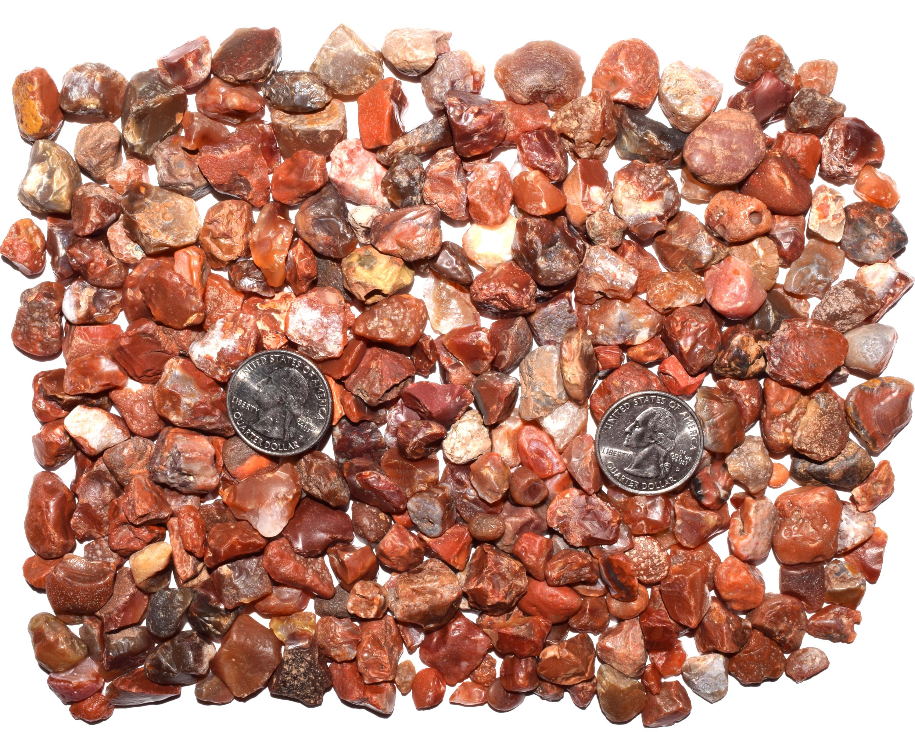 Lake Superior Agate, 5 Lbs of All Natural Agates, Small & Tiny Low ...
