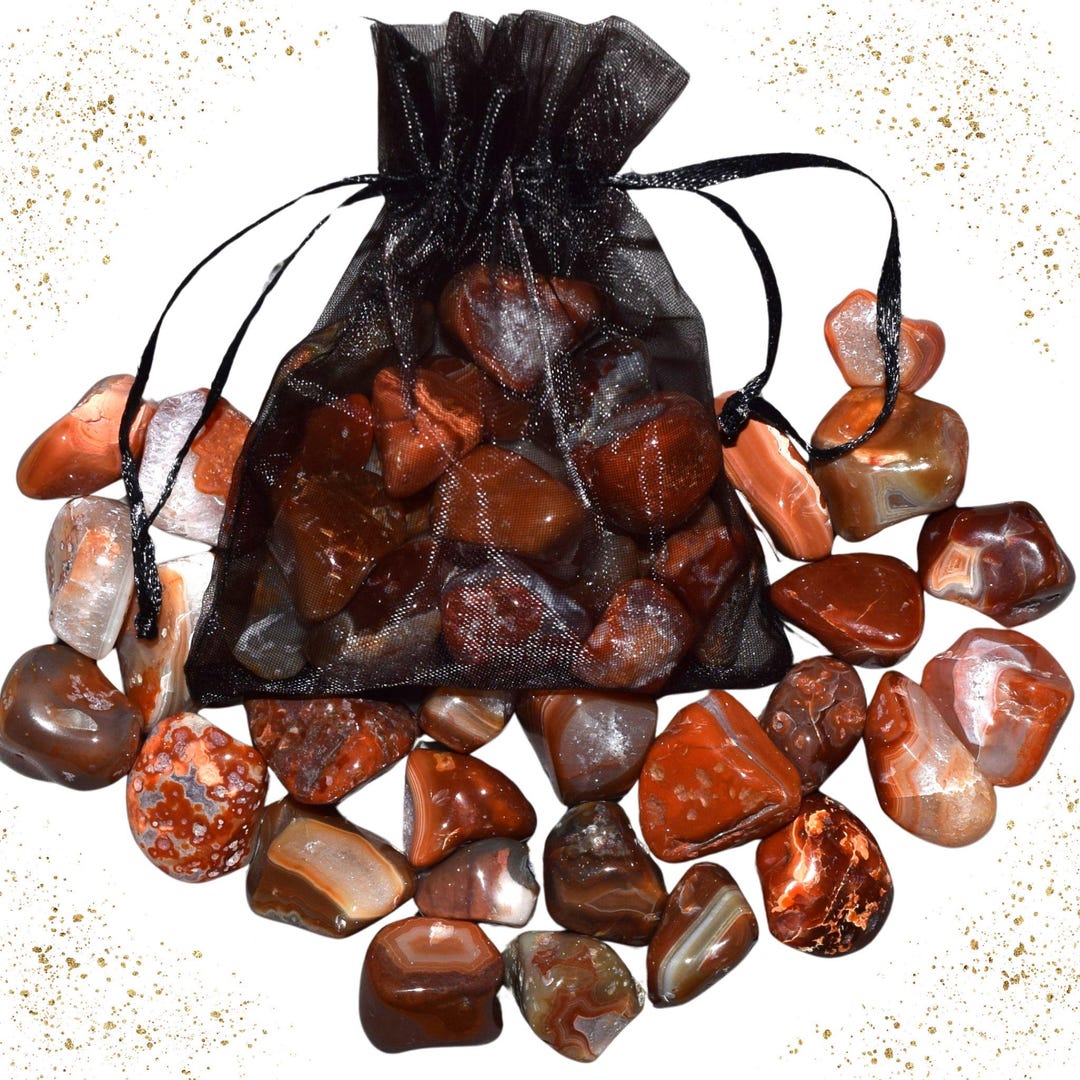 Lake Superior Agates, Polished Agate Grab Bag, for Kids & Teens ...