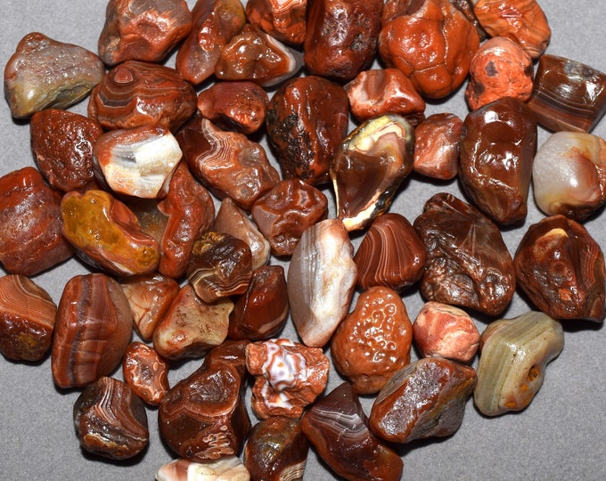 Lake Superior Agate, 1/2 Lb of All Natural Agates, Select Grade, Small ...