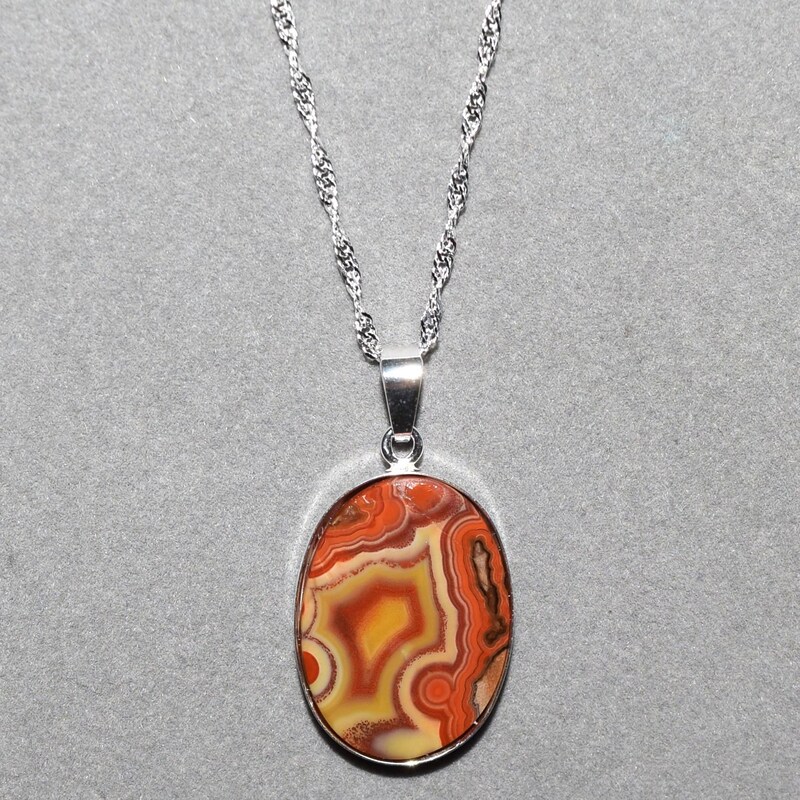 Agate Pendant - Etsy