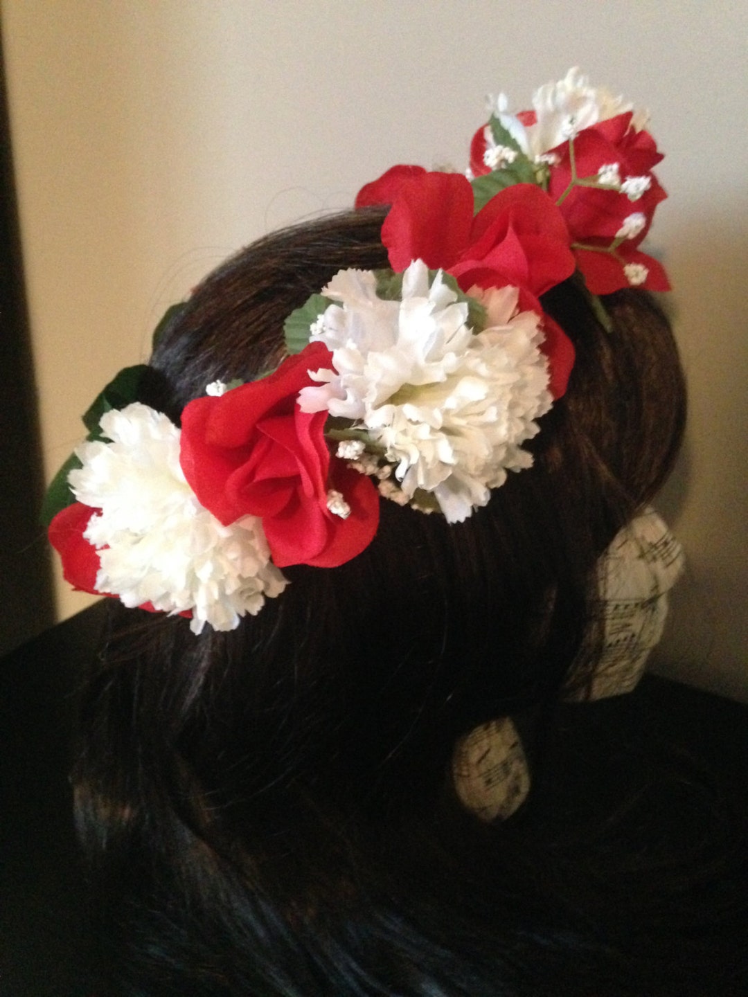 Red Rose Crown - Etsy