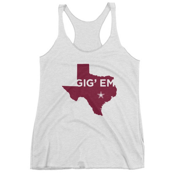 Texas a and M Tank - Etsy