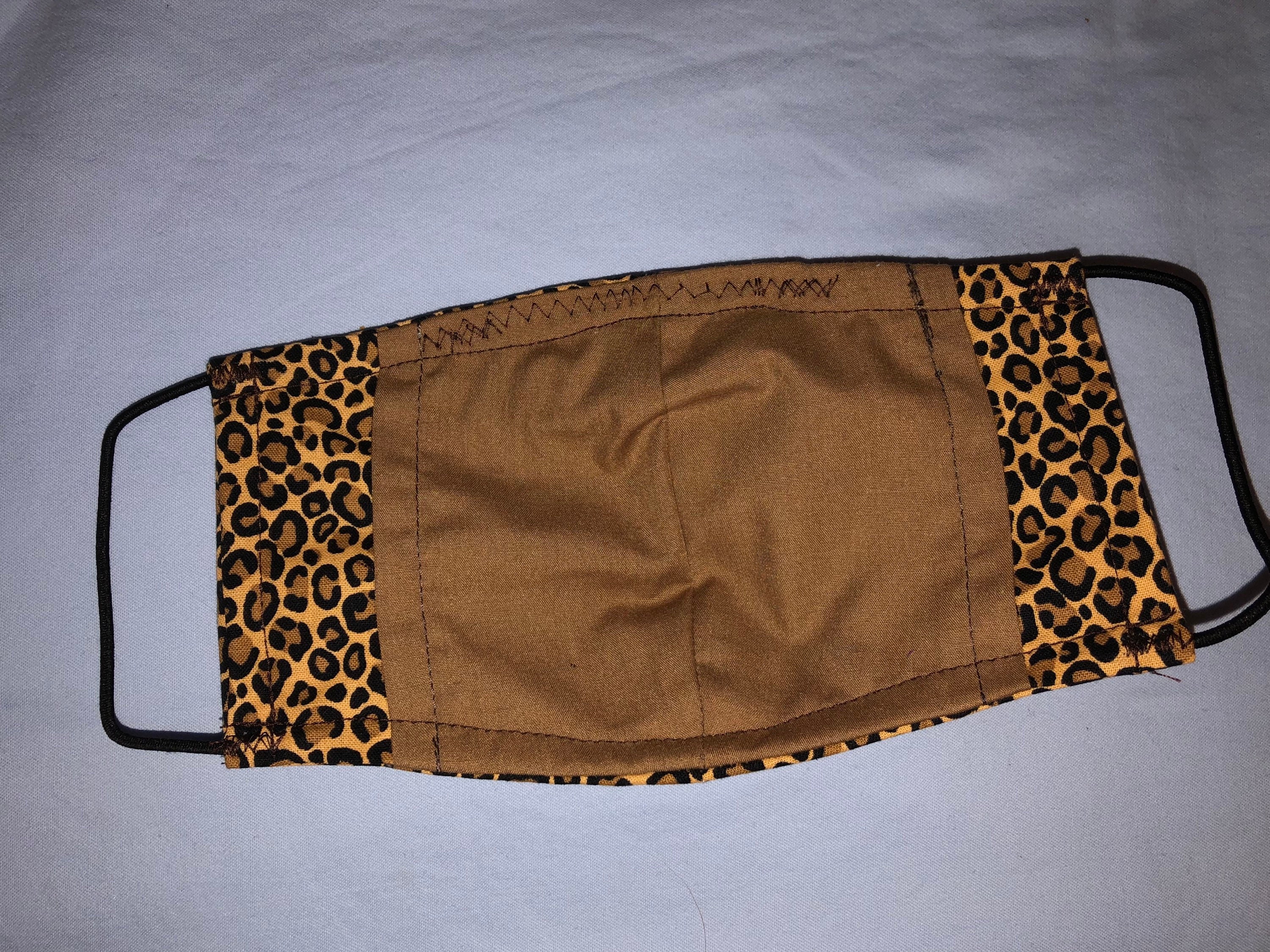 Cheetah Face Mask - Etsy