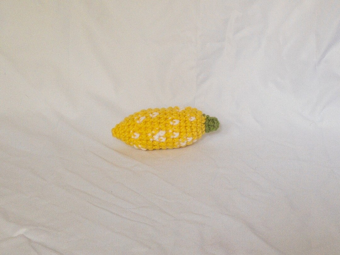 Crochet Summer Corn Catnip Cat Toy - Etsy