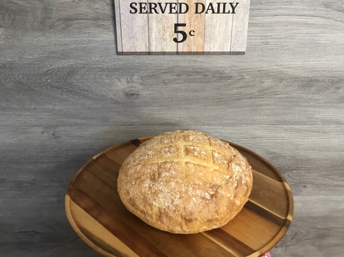 Fake Faux Bread Round Italian Loaf Fake Bread Fake Bake Bread - Etsy