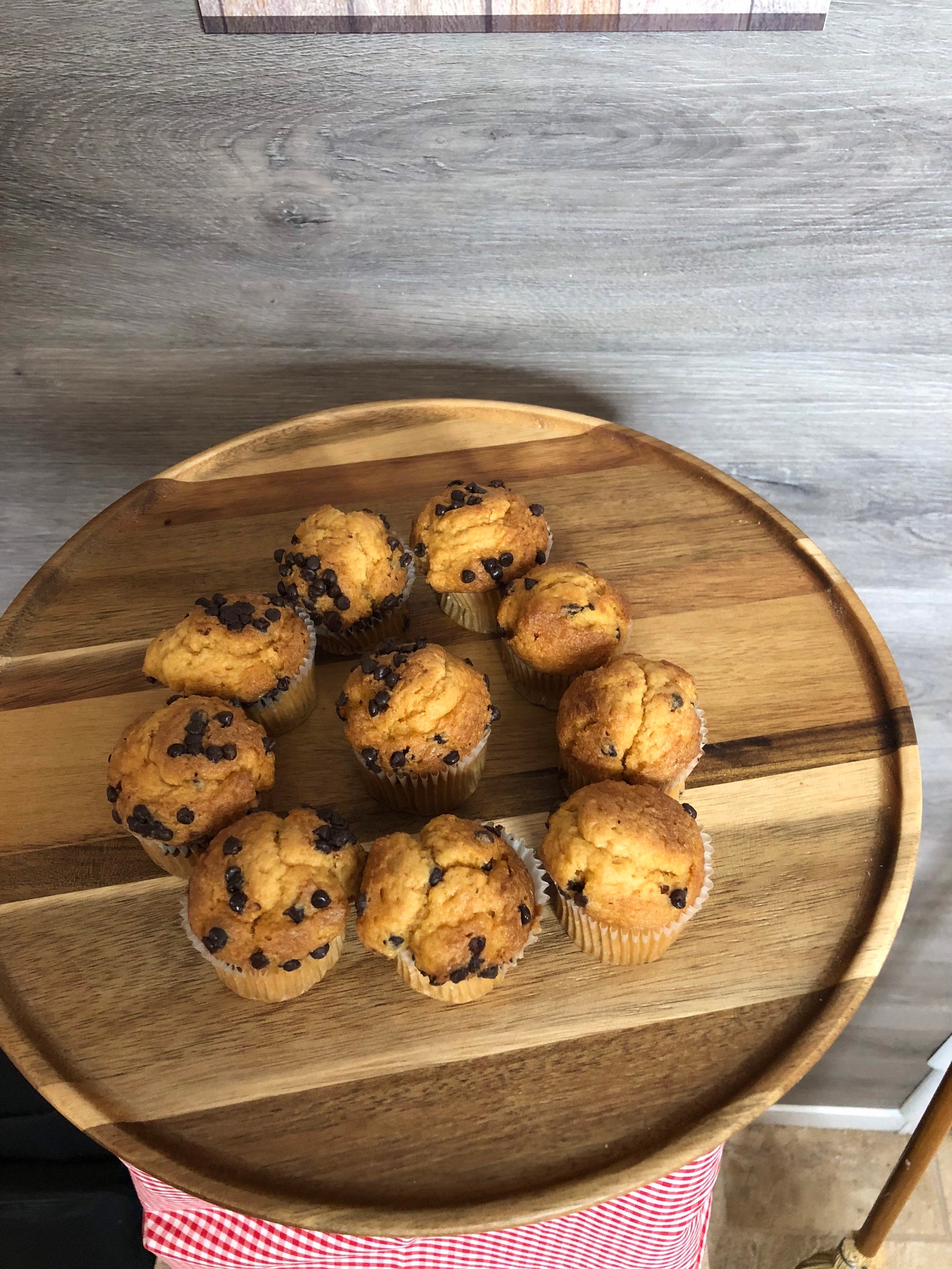 Fake Faux Muffins Set of 10 Mini Chocolate Chip Muffins - Etsy