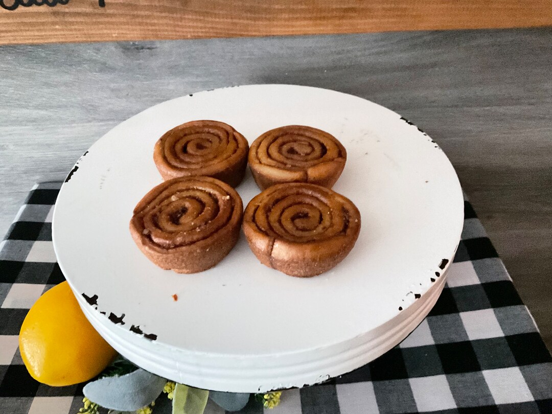 Fake Faux Cinnamon Swirls Fake Bake Pastry Primitive Farmhouse - Etsy