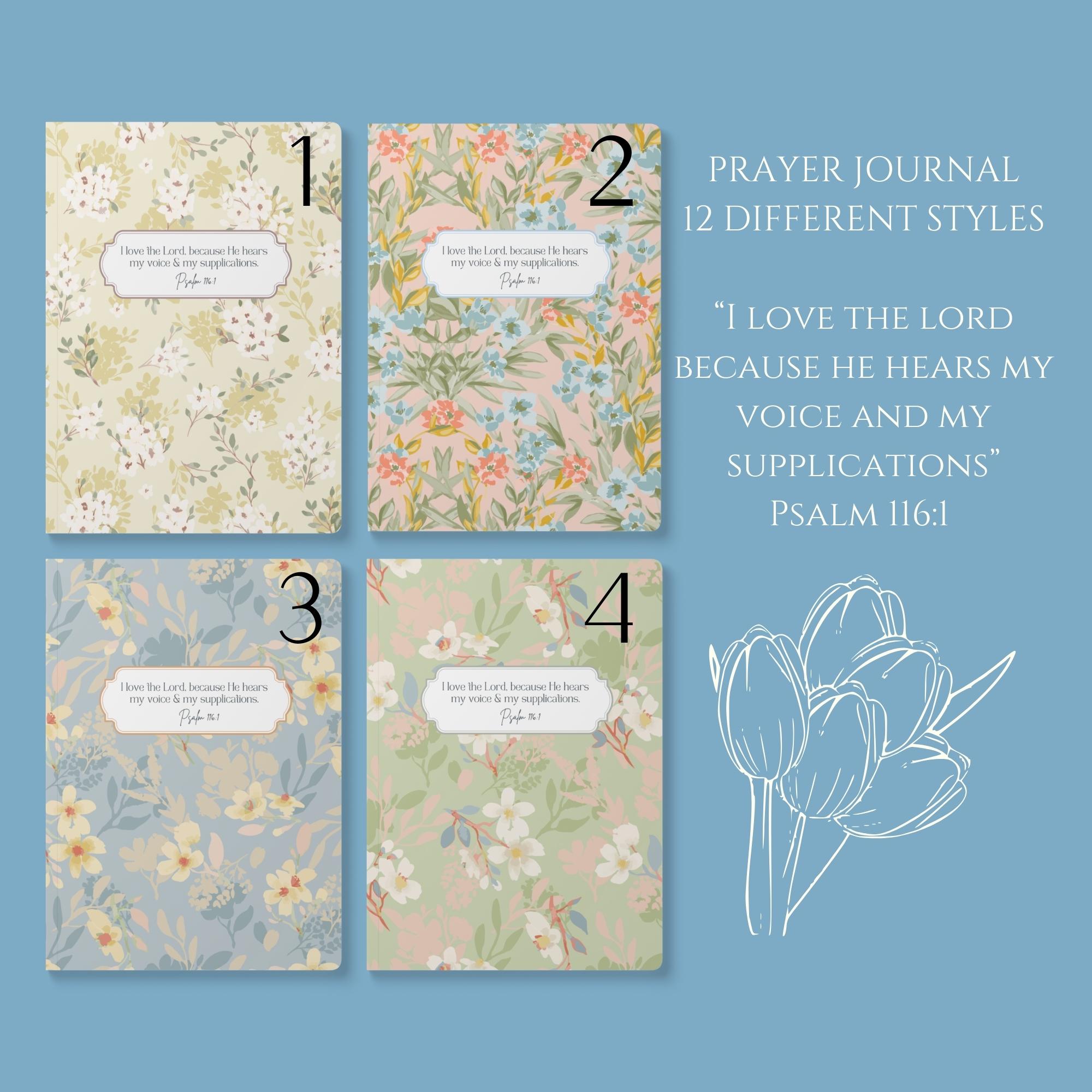 Psalm 116:1 Prayer Journal, Psalm Prayer Journal, Christian Notebook ...