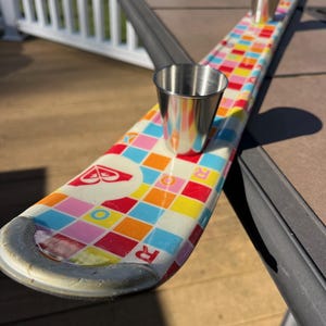 Shot Ski Removeable Magnetic Shot Glasses ROXY - Etsy
