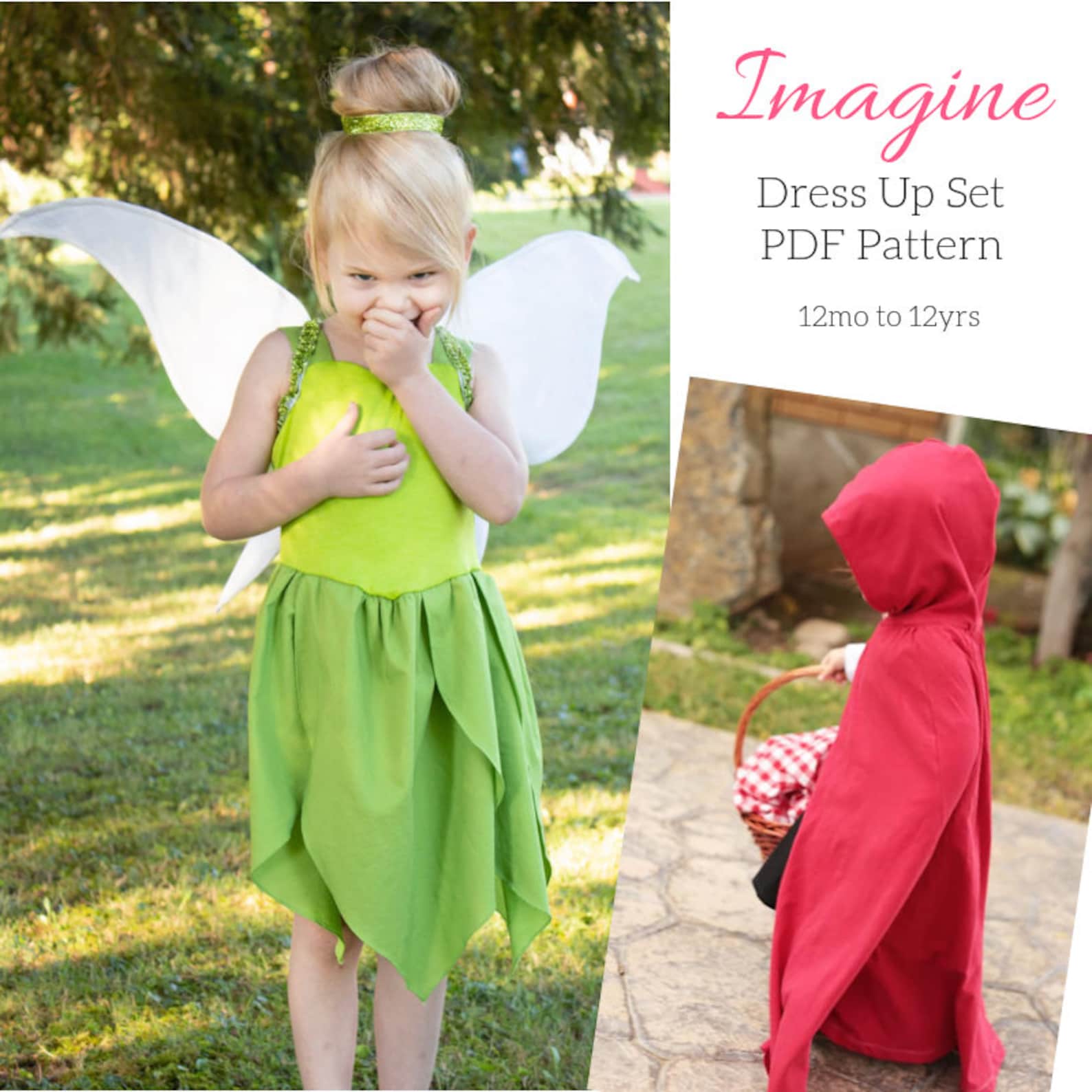 Imagine Dress up PDF Sewing Pattern - Etsy