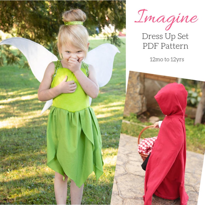 Imagine Dress up PDF Sewing Pattern - Etsy Canada