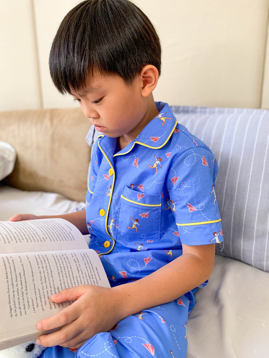 Holiday Night Pajamas PDF Sewing Pattern - Etsy