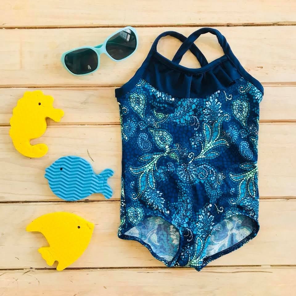 Children's Mairin Swimsuit PDF Sewing Pattern - Etsy