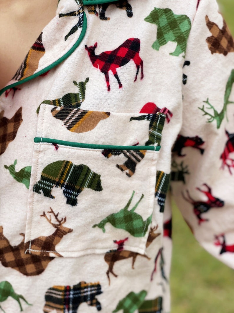 Women's Holiday Pajamas PDF Pattern - Etsy