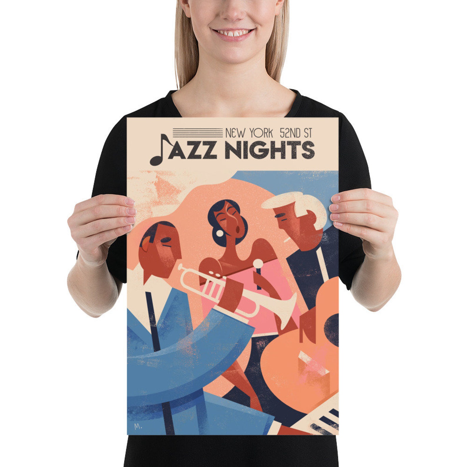Jazz Poster, Jazz Art Print, Jazz Lover Gift, Jazz Artwork, Jazz Wall Art, Jazz Legends, Gift ...