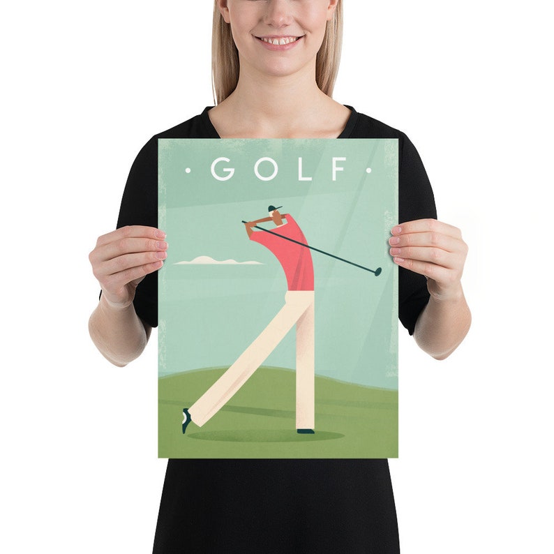 Golf Wall Art Golf Print Wall Art Golf Golf Poster Golf - Etsy