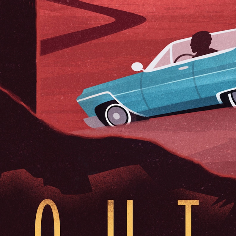 Vintage Travel Poster Route 66 Poster Route 66 Wall Art - Etsy