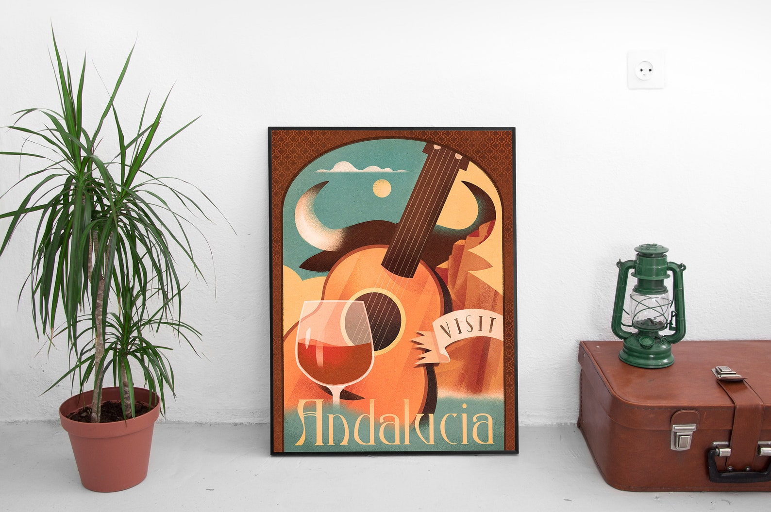 Spain Travel Poster Spain Poster Vintage Travel Poster - Etsy