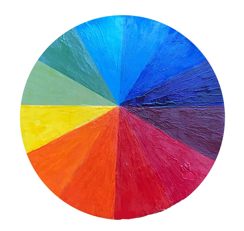 Bright Embellished Color Wheel - Etsy