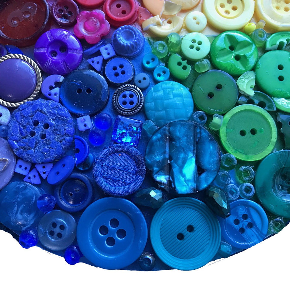 Bright Embellished Color Wheel - Etsy