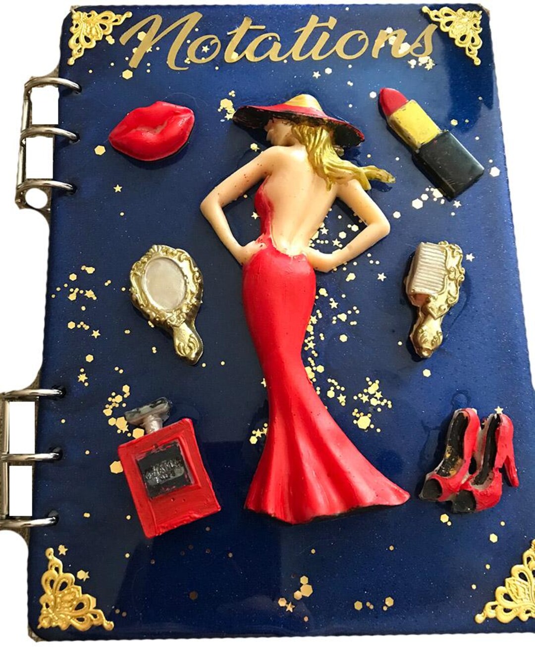 Pretty Girl Notations Notebook - Etsy