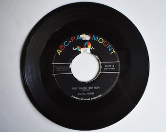 Big Name Button - Etsy