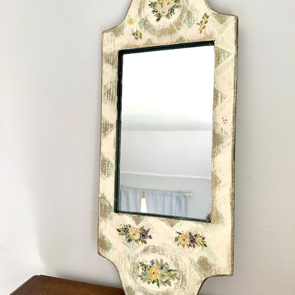 Hand Painted Mirror - Etsy