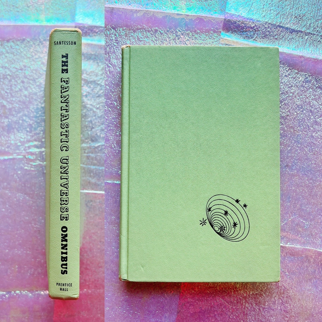 60s "the Fantastic Universe Omnibus" Vintage Hardcover Science Fiction ...
