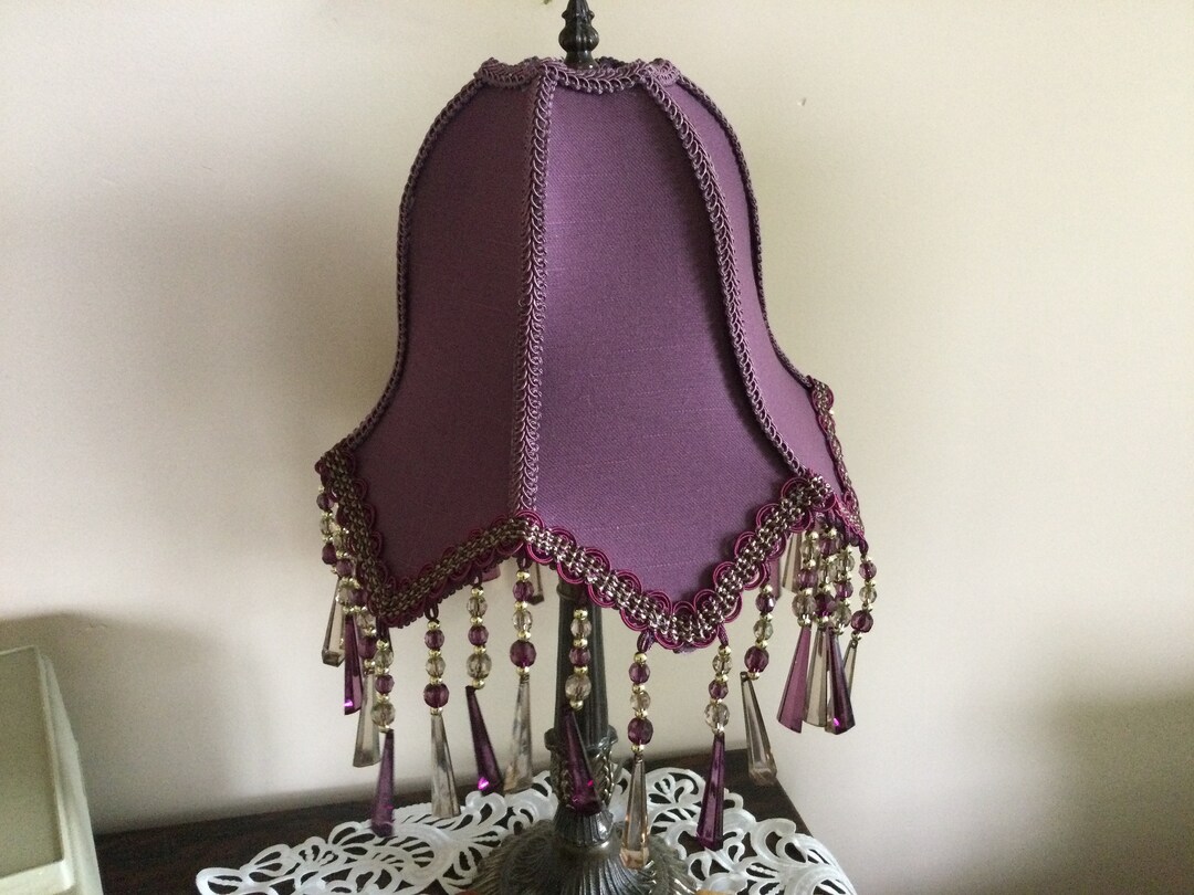 Victorian Plum Lampshade - Etsy