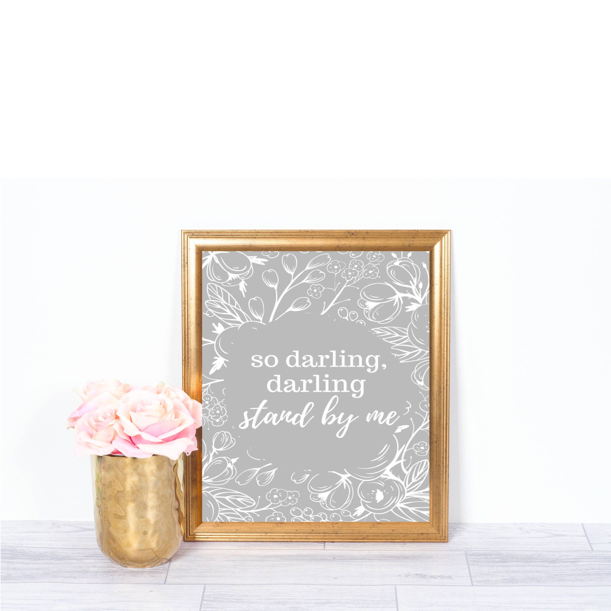 Stand by Me, Stand by Me Print, Ben E King Lyrics, Stand by Me Lyrics ...