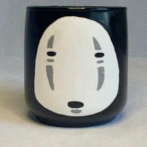 Spirited Away No Face Studio Ghibli Planter Pen Succulent Holder Statue ...