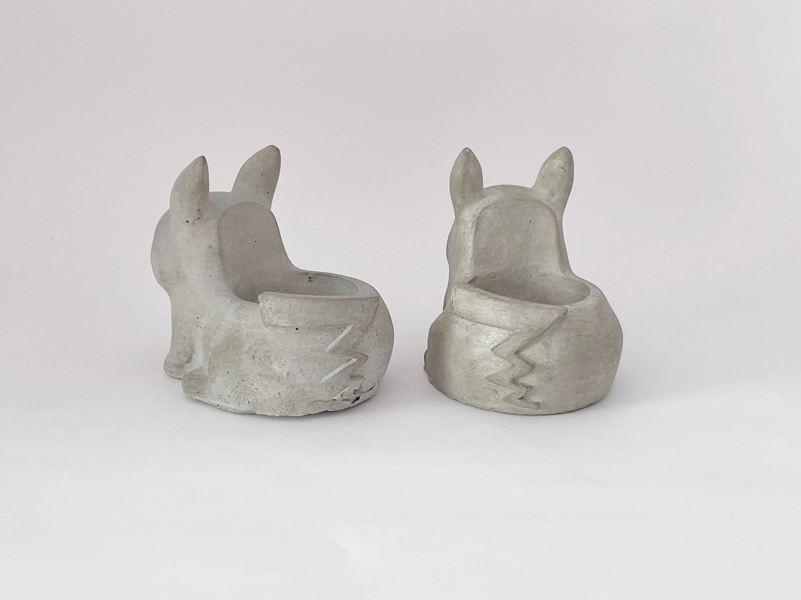 Concrete Pokemon Pikachu Home Decor Statue Sculpture French Planter ...